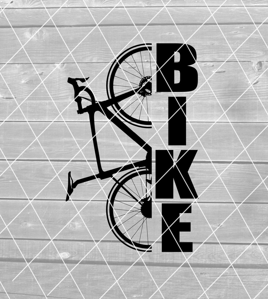 SVG - Road Bike With Text, Gravel Bike, Sublimation, Cutting File ...