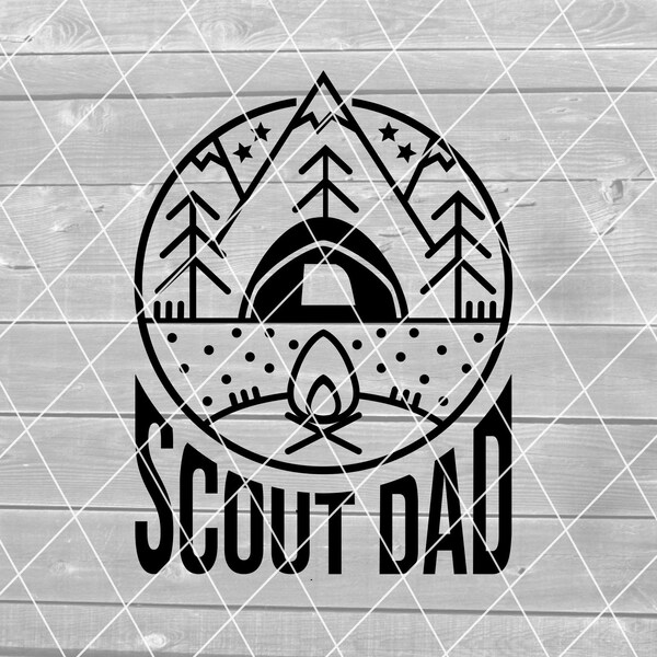 Girl Scout Camping Png - Etsy