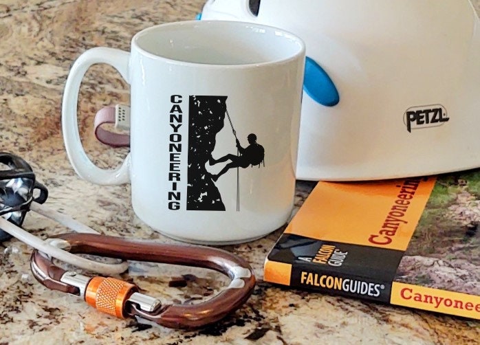 SVG Canyoneering With Rock and Rappeller Canyon Canyoneer - Etsy UK