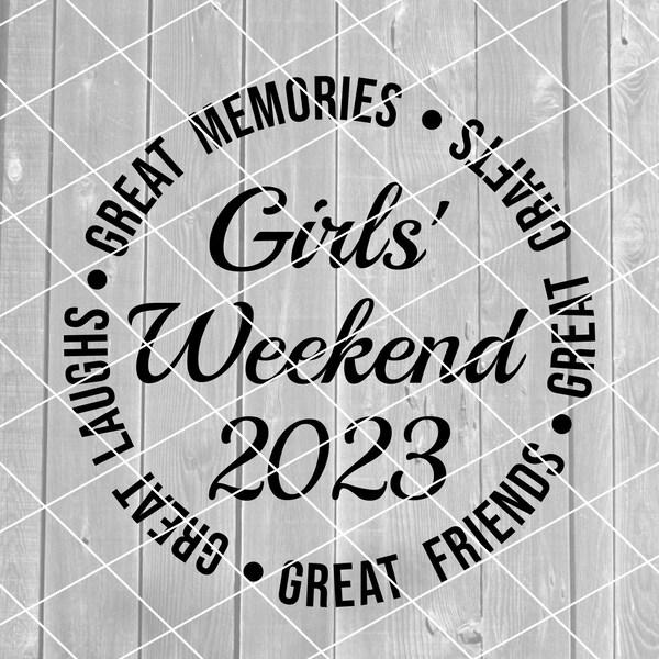 Girls Weekend - Etsy