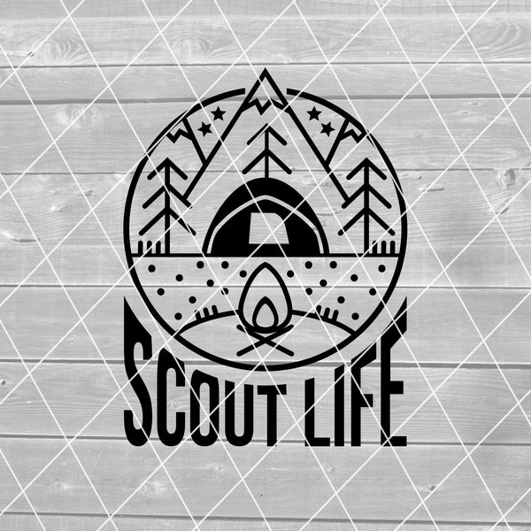 Boy Scout Svg Files - Etsy