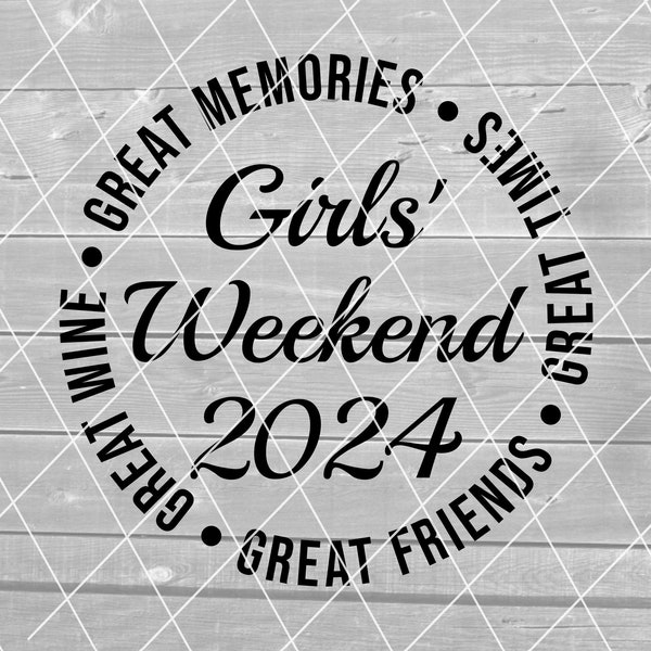 Girls Weekend - Etsy