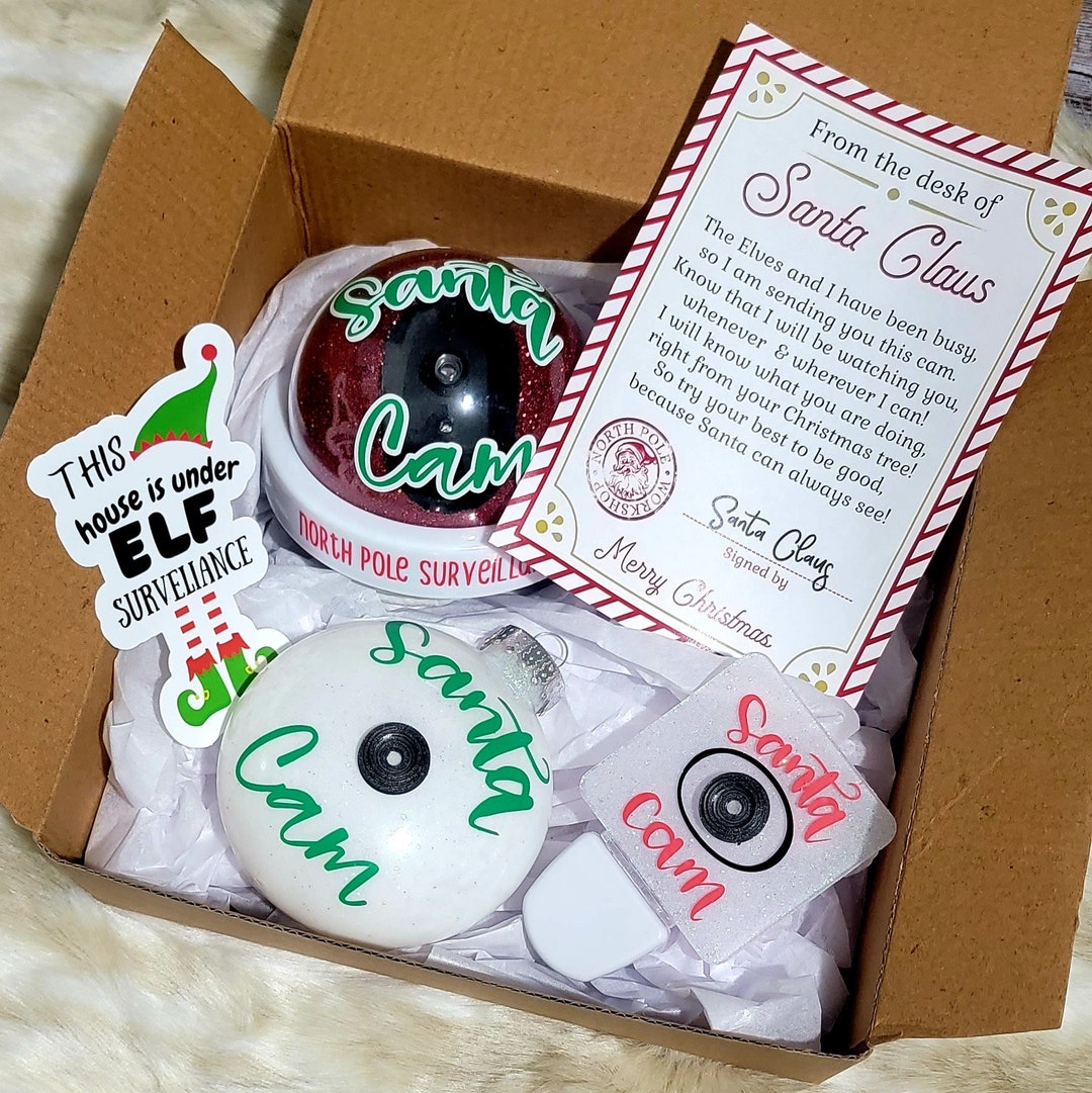 Santa Cam Surveillance Set - Etsy