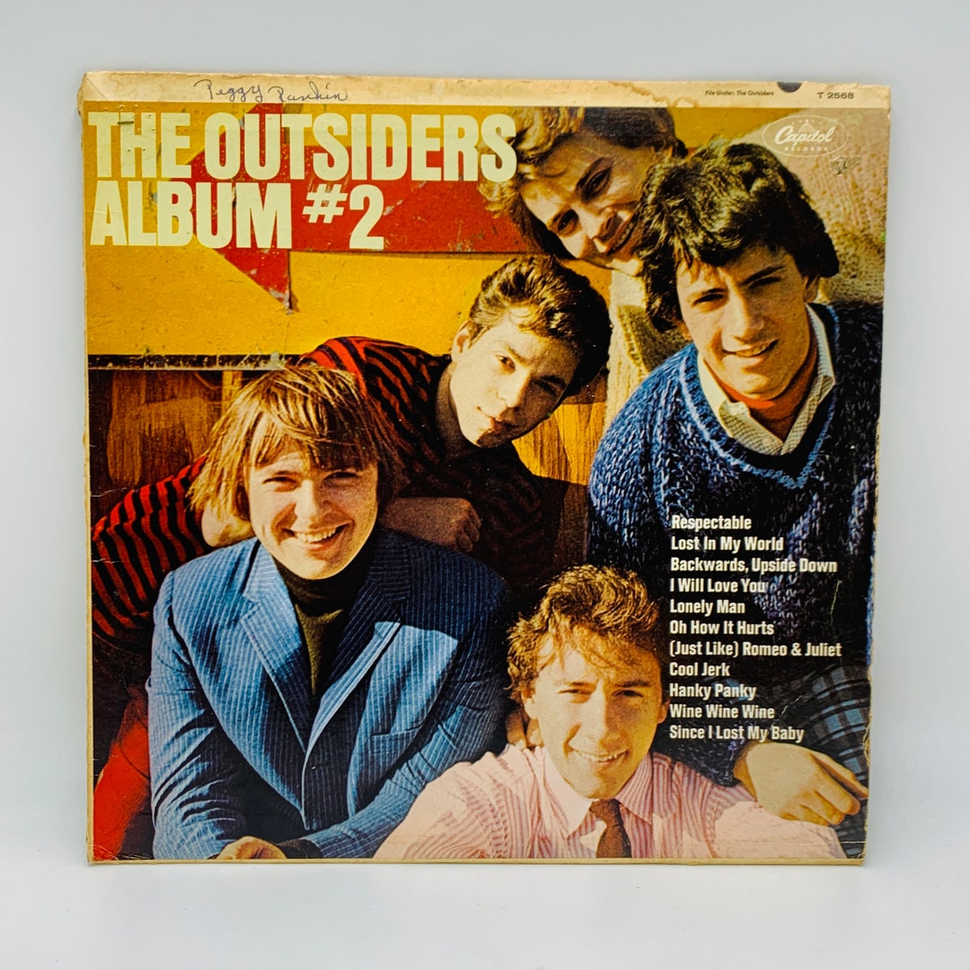 The Outsiders album 2 Vintage 12 Vinyl LP - Etsy