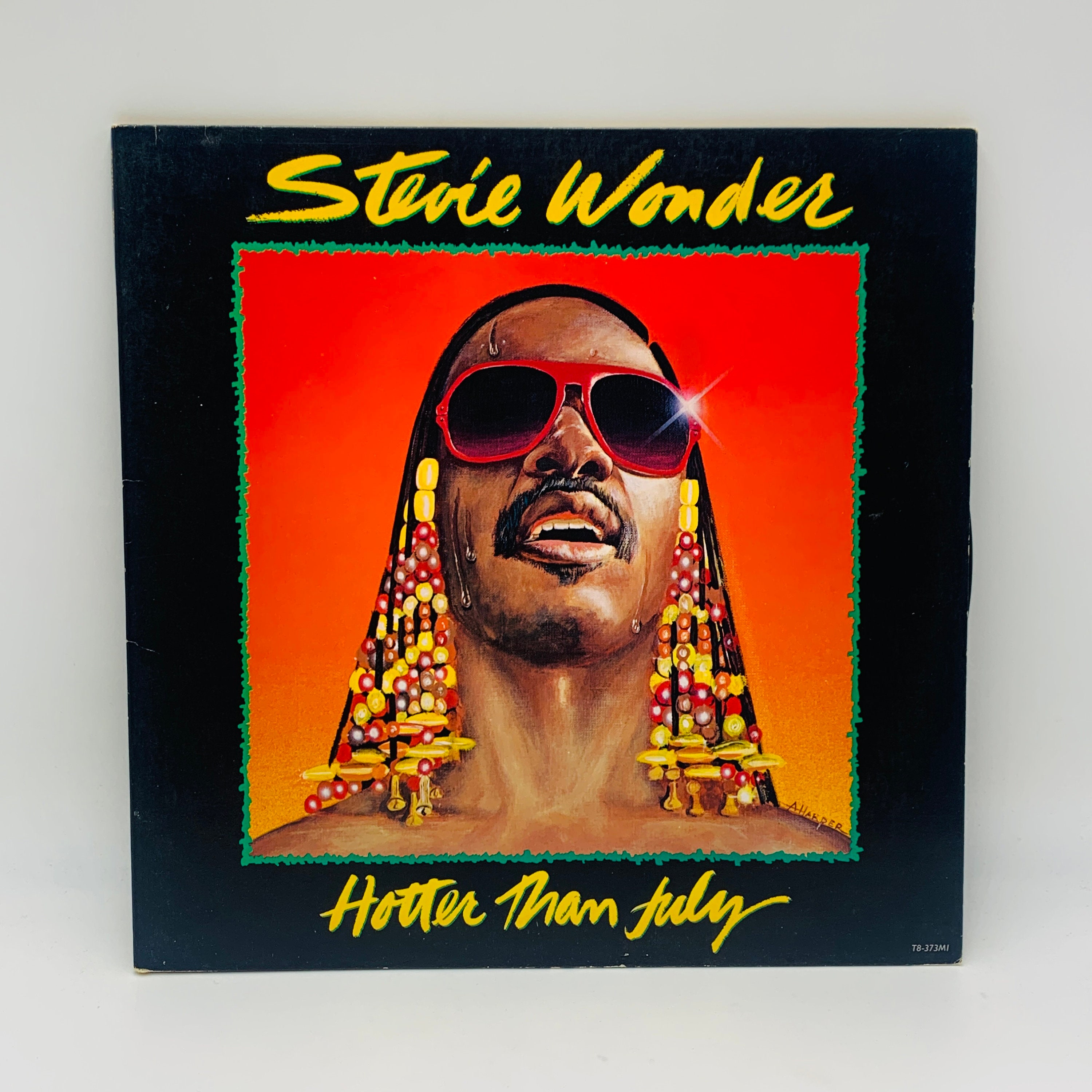 Stevie Wonder Hotter Than July Album Cover
