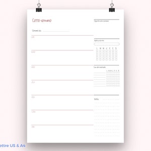 Weekly Printable, Planner Template, Printable Schedule, Daily Planner ...