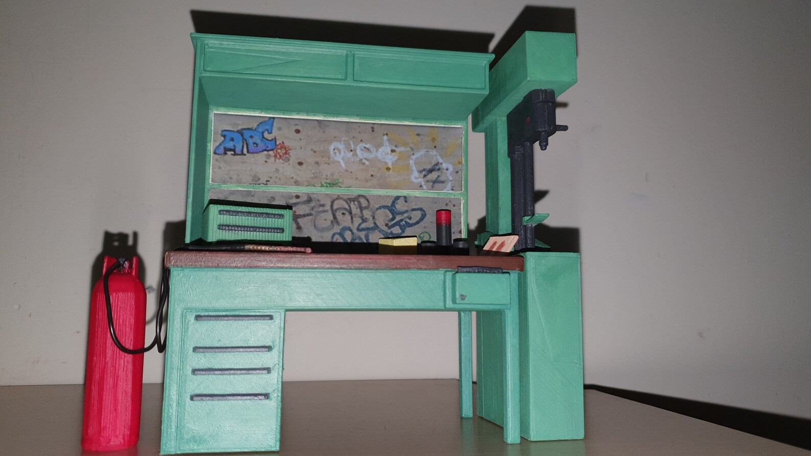 Rust Workbench Level 3 Hand Painted - Etsy