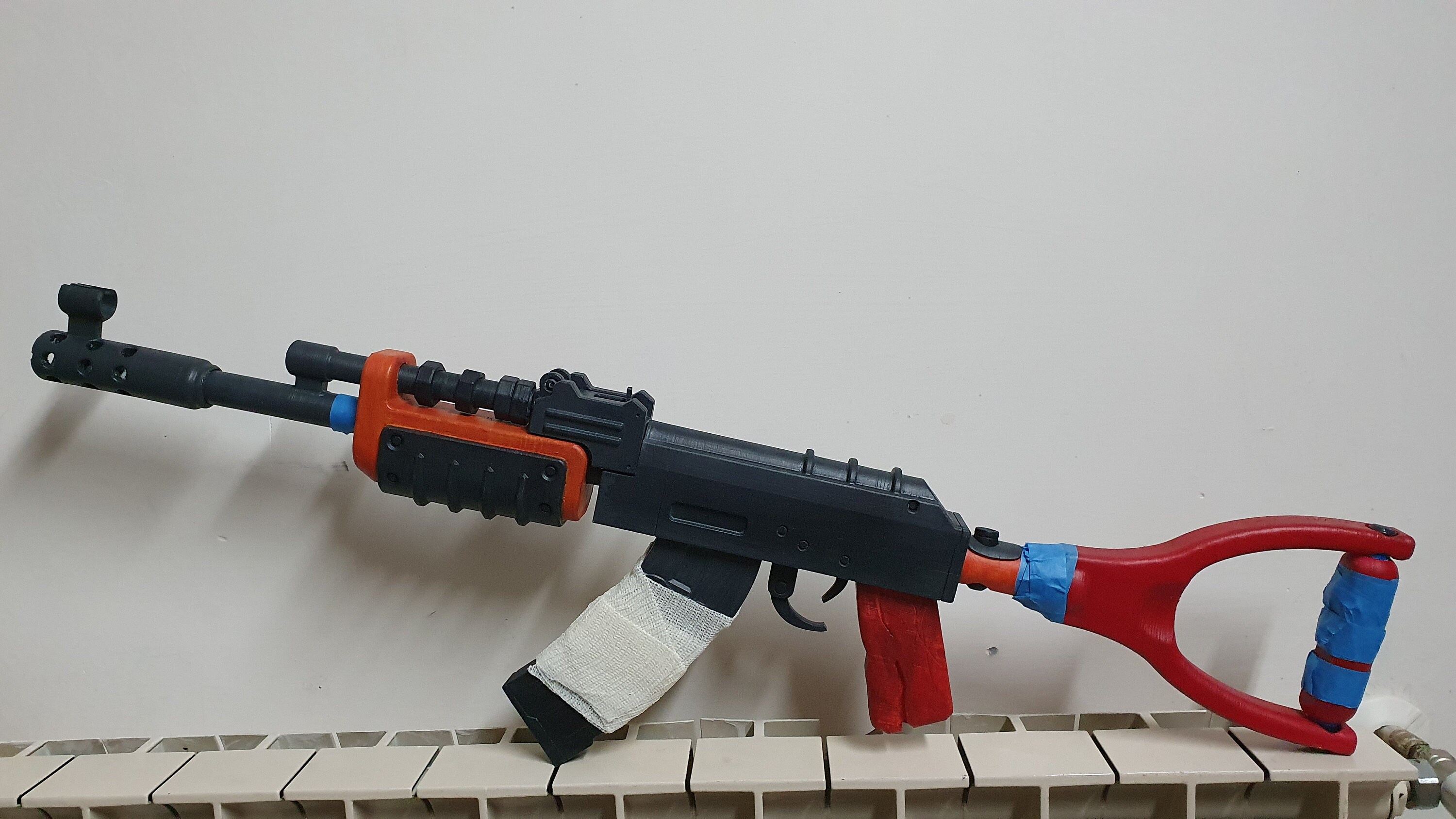 RUST Assault Rifle LIFE SIZE Hand Painted AK47 3D Printed W/ Ammo - Etsy