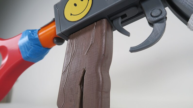 RUST Assault Rifle LIFE SIZE AK47 3D Printed W/ Ammo - Etsy