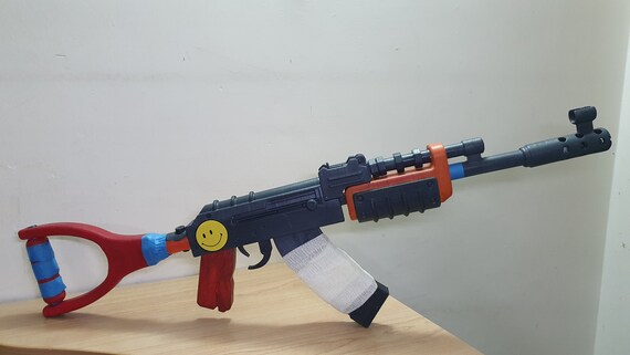 RUST Assault Rifle LIFE SIZE Hand Painted AK47 3D Printed W/ - Etsy