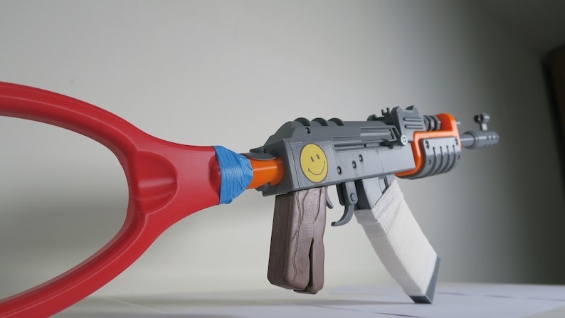 RUST Assault Rifle LIFE SIZE AK47 3D Printed W/ Ammo - Etsy