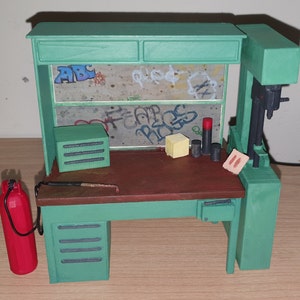 Rust Workbench Level 3 Hand Painted - Etsy