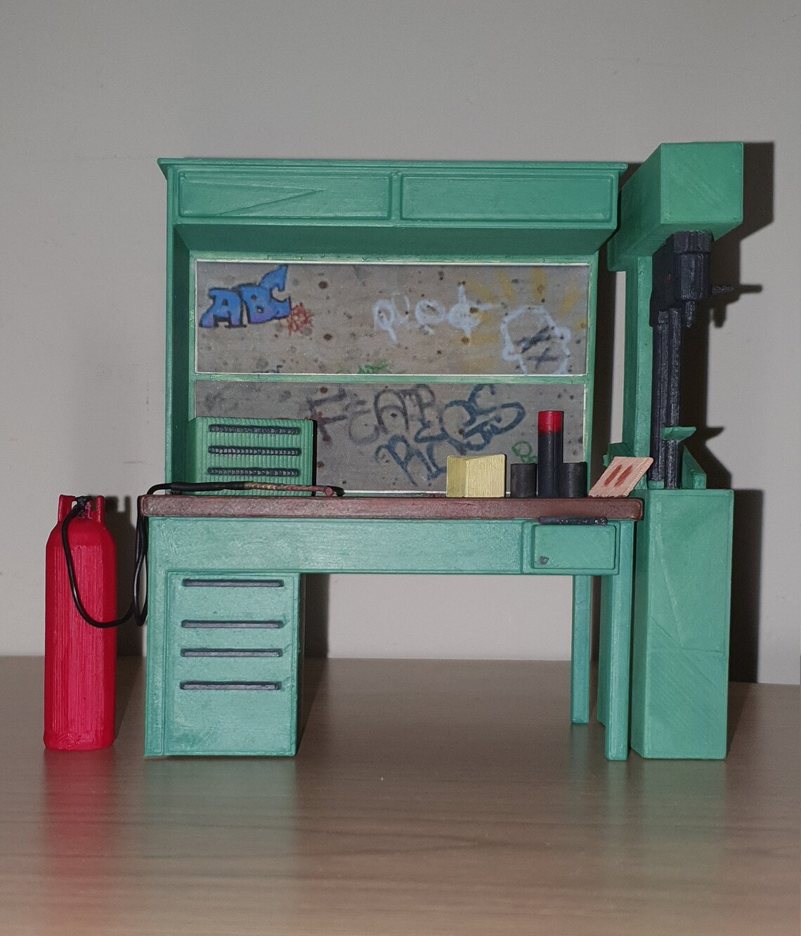 Rust Workbench Level 3 Hand Painted - Etsy