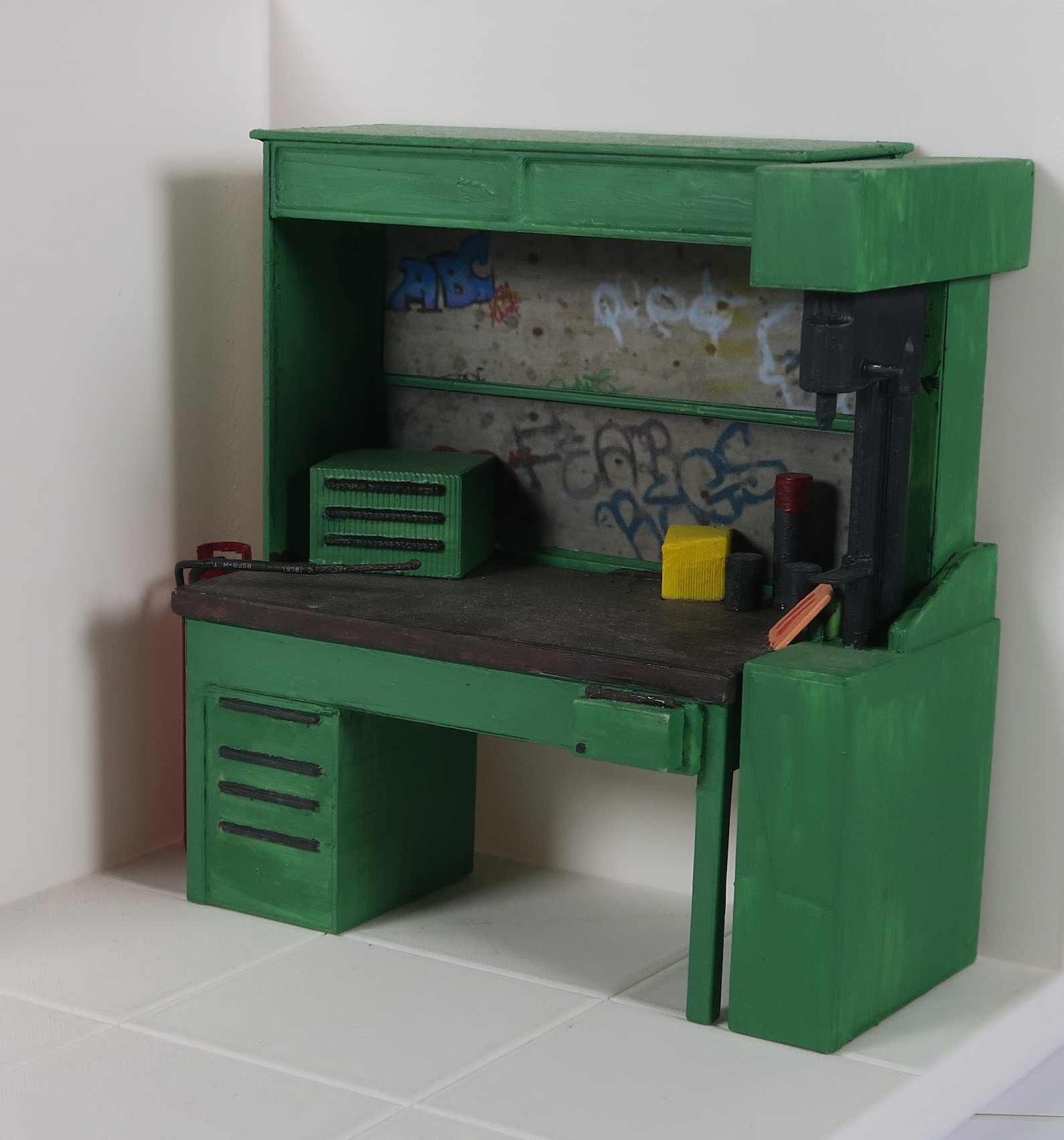 Rust Workbench Level 3 Hand Painted - Etsy