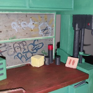 Rust Workbench Level 3 Hand Painted - Etsy