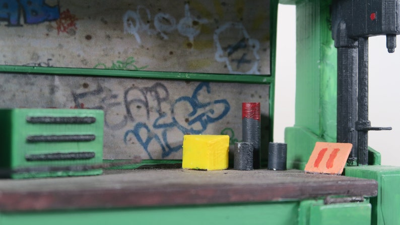 Rust Workbench Level 3 Hand Painted - Etsy