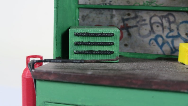 Rust Workbench Level 3 Hand Painted - Etsy