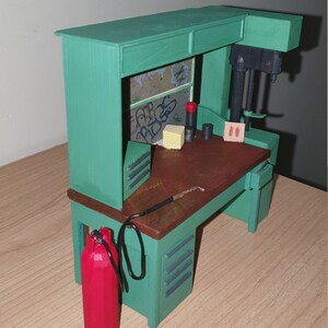 Rust Workbench Level 3 Hand Painted - Etsy