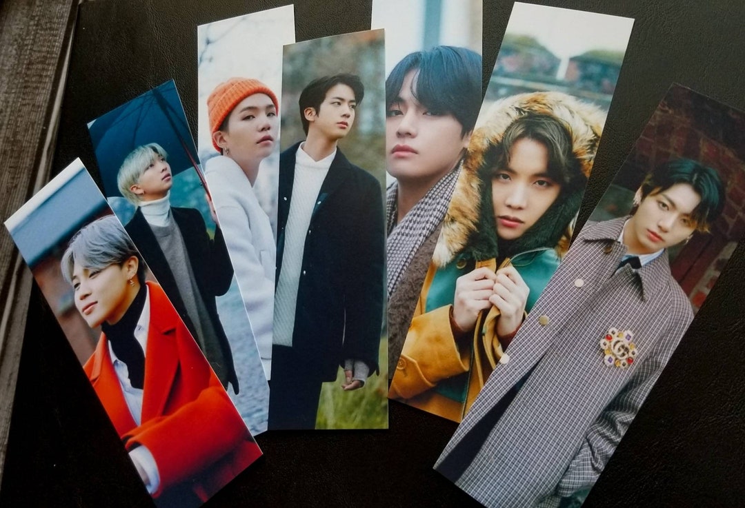 BTS K-pop Bookmark Set - Winter Package 2020 - Etsy Canada