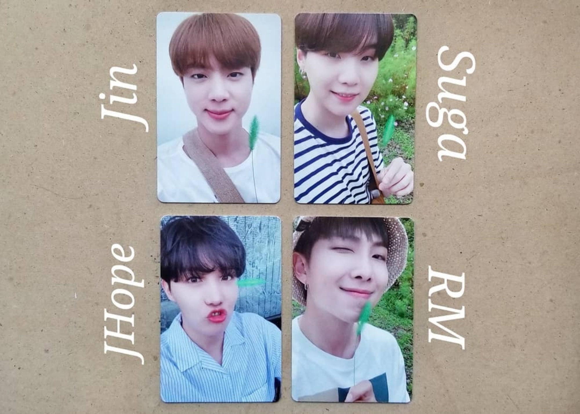 Unofficial BTS K-pop Photocard Set Season's Greetings | Etsy