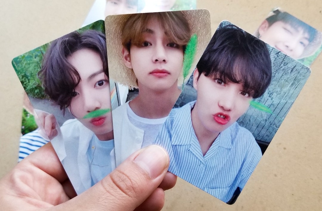 Unofficial BTS K-pop Photocard Set - Season's Greetings 2021 Selca Ver ...
