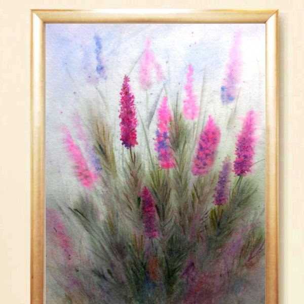 Lavender Painting - Etsy