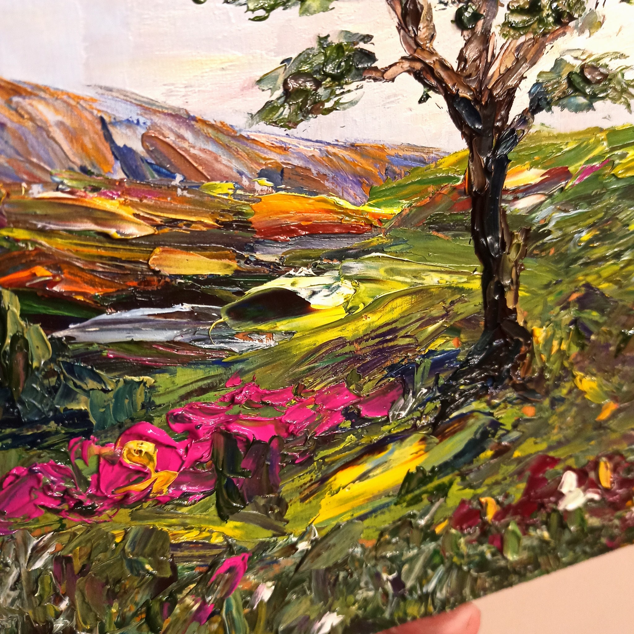 Tree of Life Painting Original on Panel - Etsy