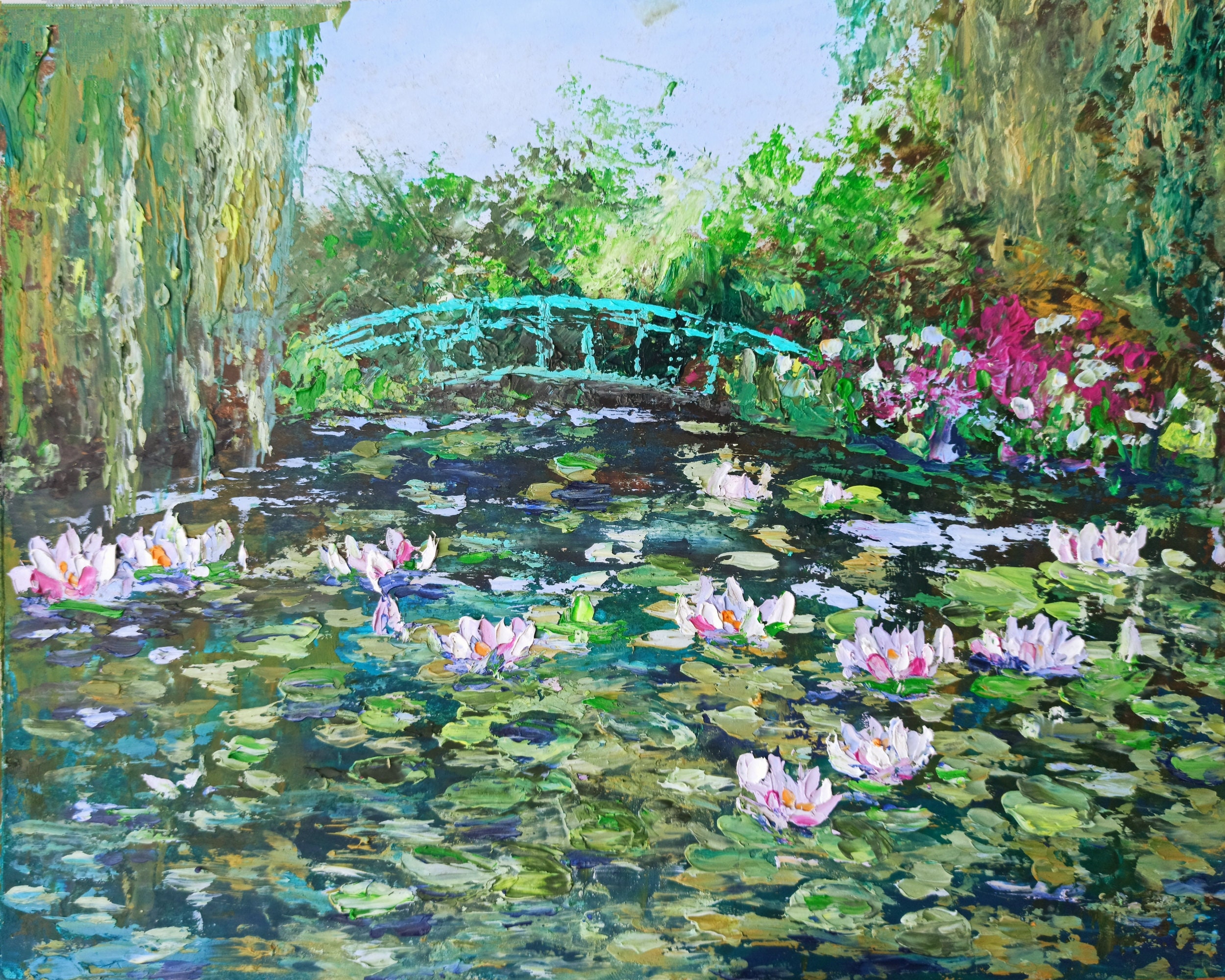 Famous Lily Pads Painting