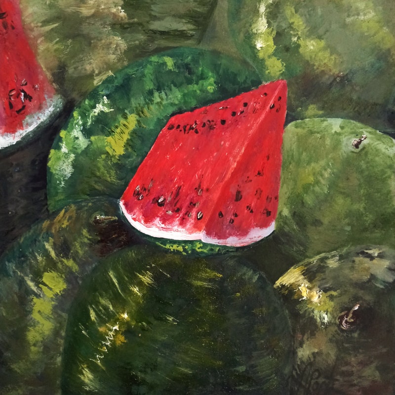 Watermelon Paintings - Etsy
