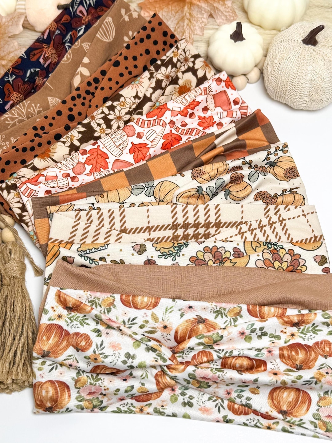 Thanksgiving Twist Headband: Soft Stretchy Fall Headband for Women - Etsy