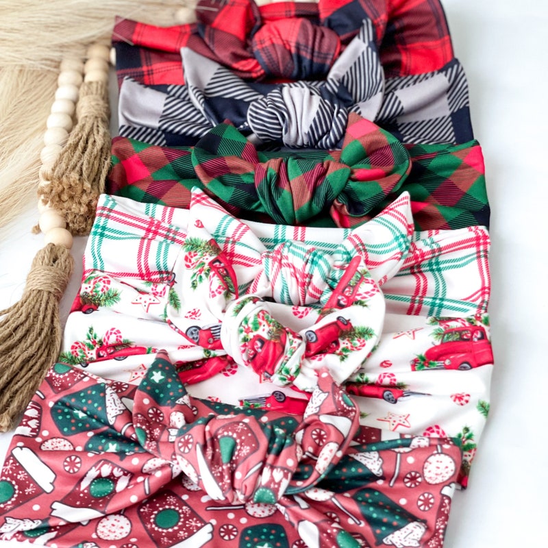 Christmas Headbands - Etsy