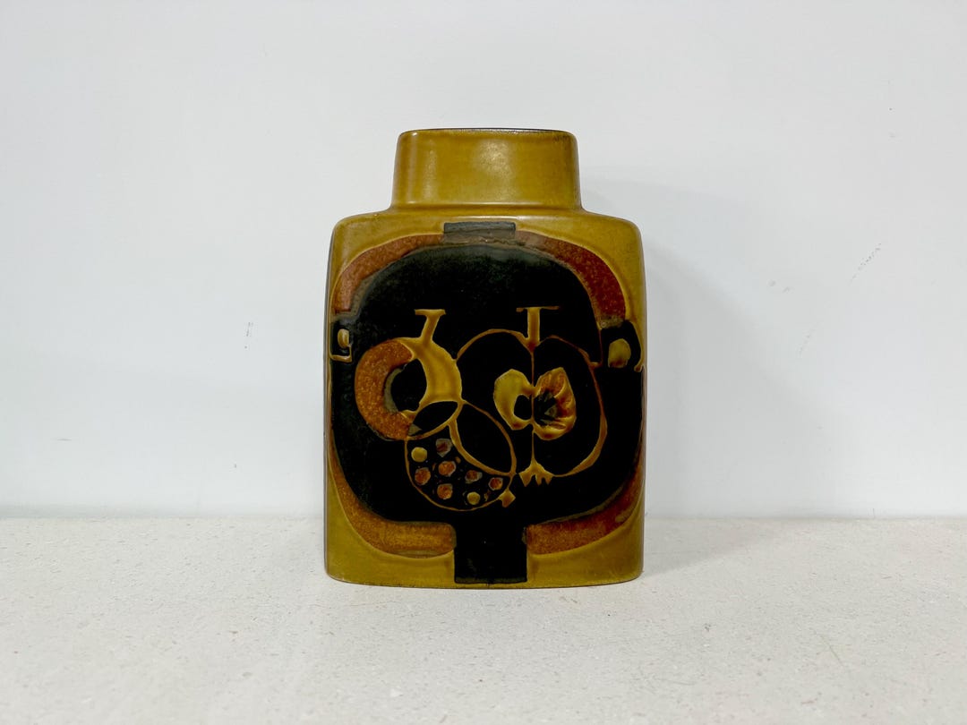 Vintage Baca Danish Pottery, Royal Copenhagen Pottery Vase by Johanne ...