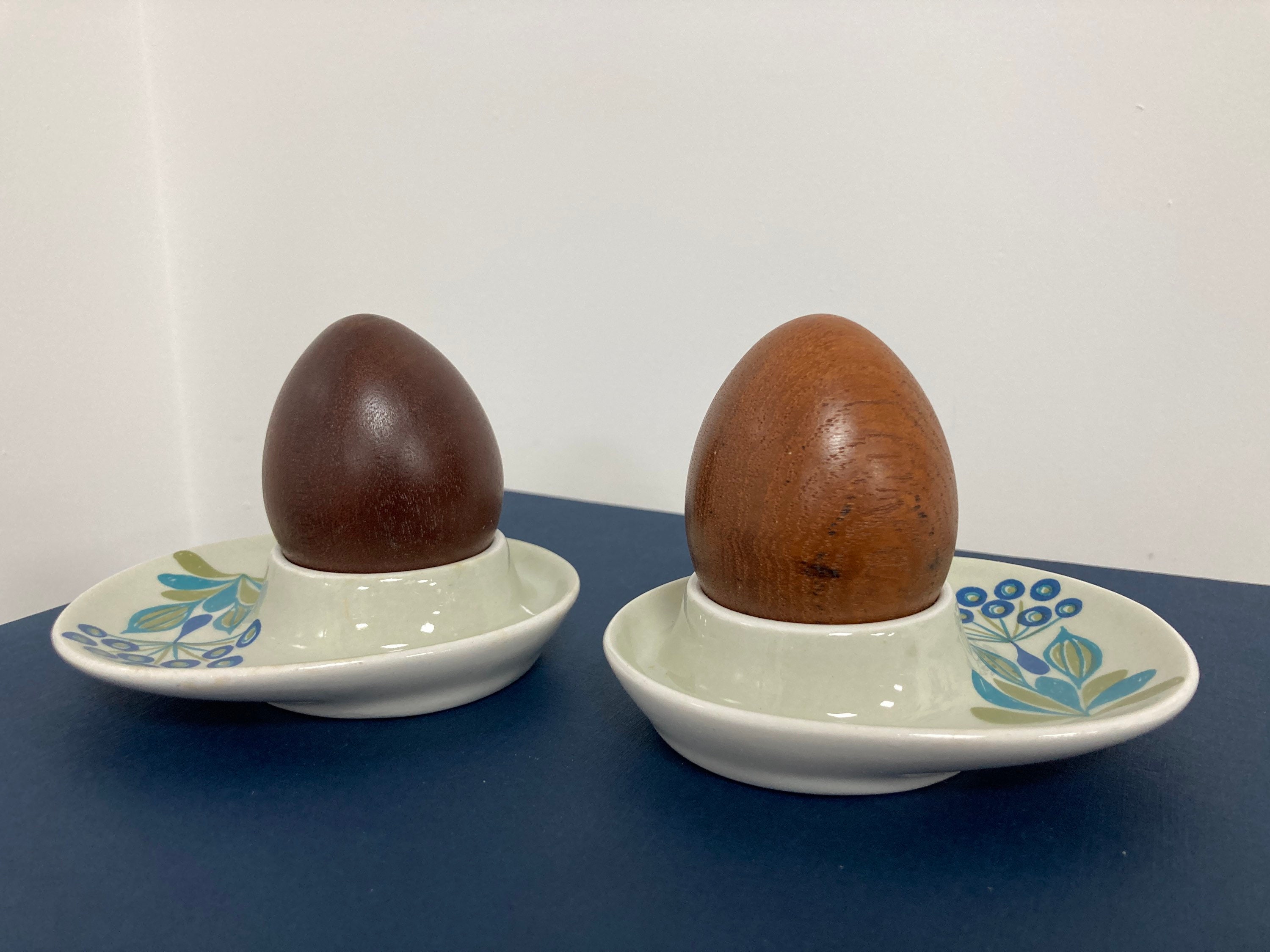 Vintage Egg Cups, Scandinavian Egg Cups, Turi Gramstad Oliver, Figgji ...