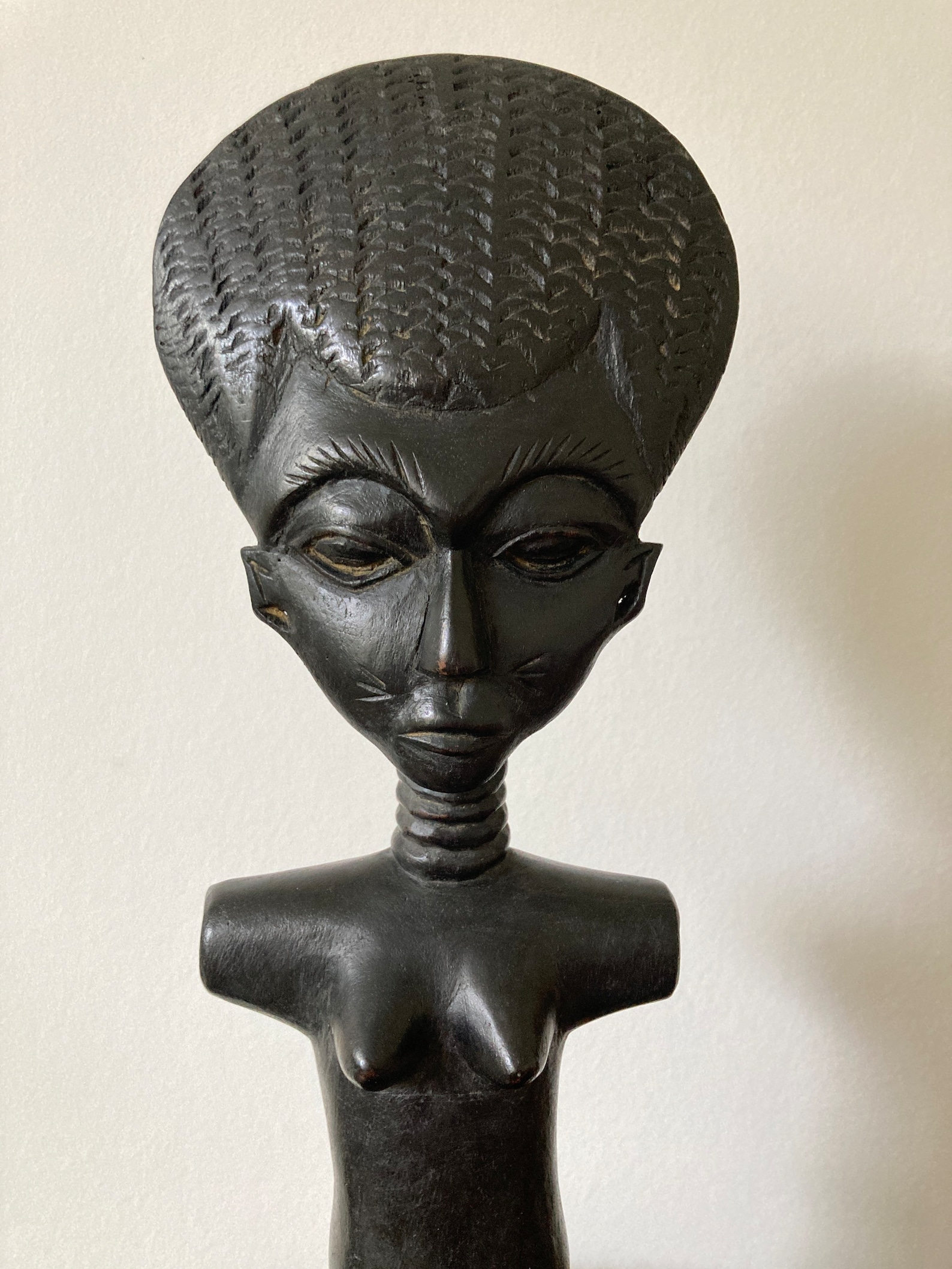 African Ashanti Fertility Goddess-plain, Akuaba Fertility Wooden Doll ...