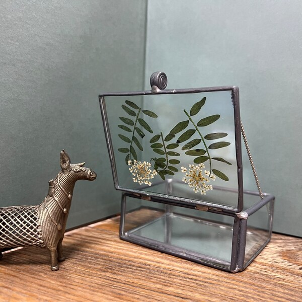 Small Glass Box - Etsy