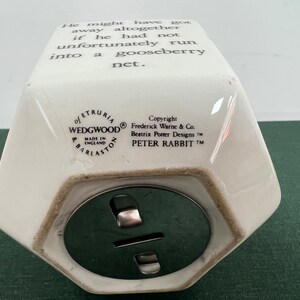 Vintage Peter Rabbit Hexagonal Money Box Wedgwood, Beatrix Potter Peter ...