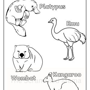 Printable Animals Around the World | Toddler Learning | Continents and ...