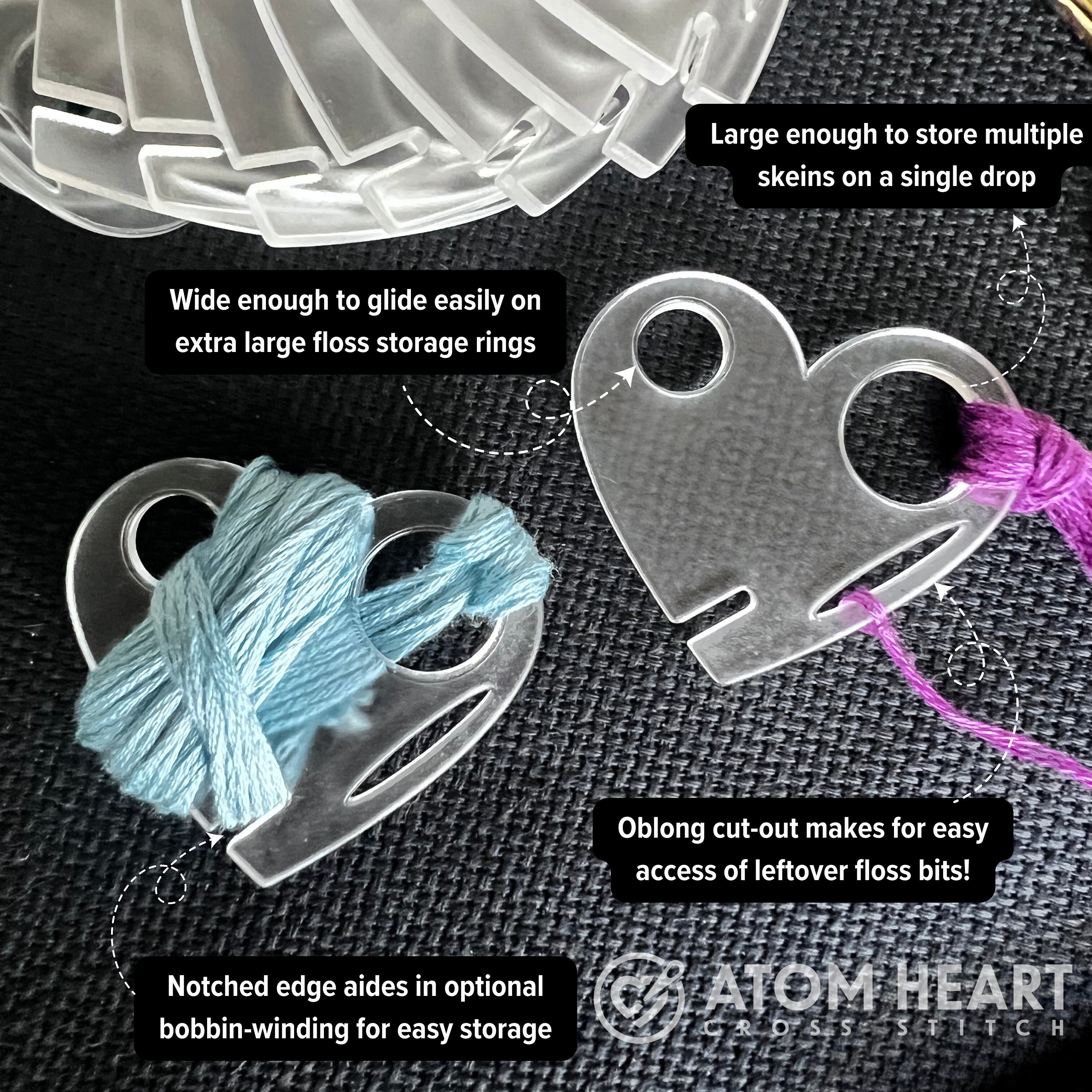 Standard Thread Hearts - Etsy