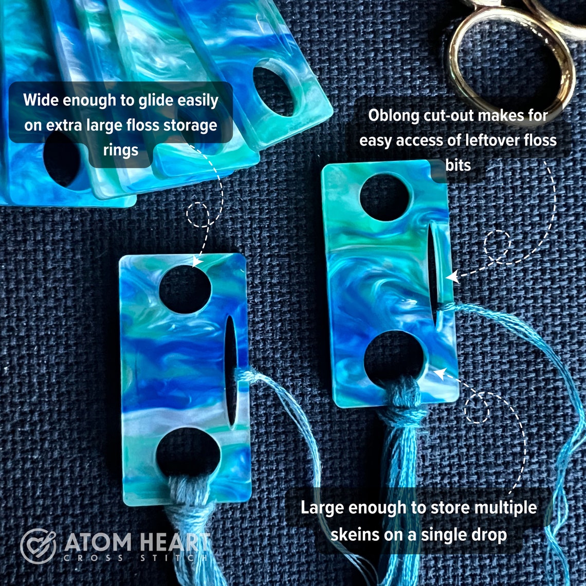 Ocean Nebula Specialty Thread Chips - Etsy