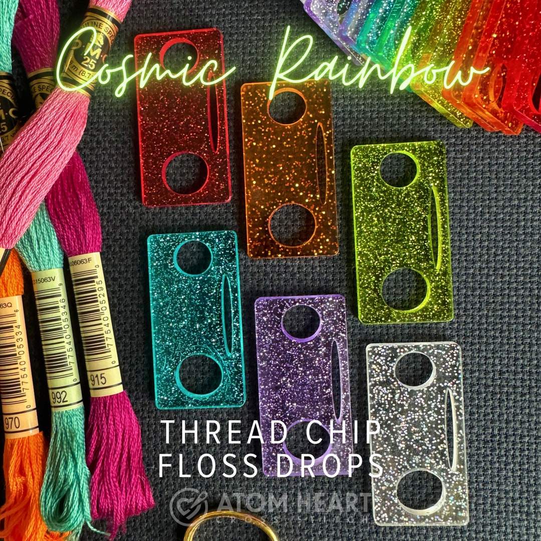 Cosmic Rainbow Specialty Thread Chips - Etsy