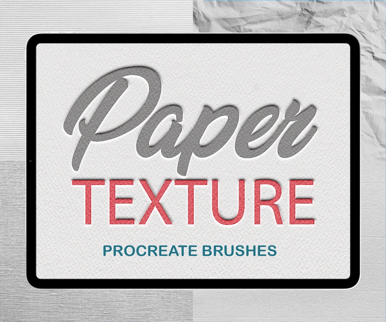 Digital Paper Texture Brushes for Procreate Watercolor Paper | Etsy