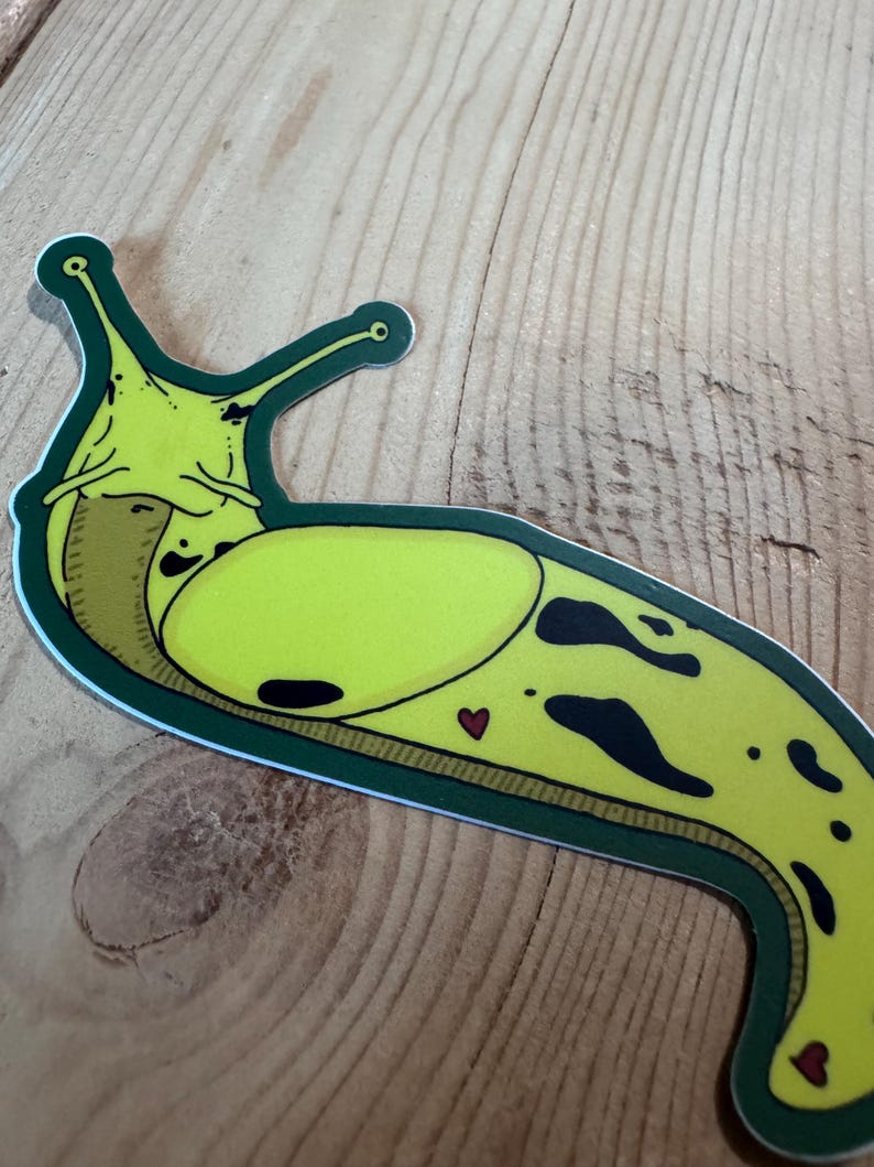 Banana Slug Waterproof Vinyl Sticker, Hydroflask Decal - Etsy