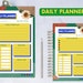 Printable Daily Digital Planner, Daily Task List, Printable Planner ...