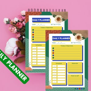 Printable Daily Digital Planner, Daily Task List, Printable Planner ...