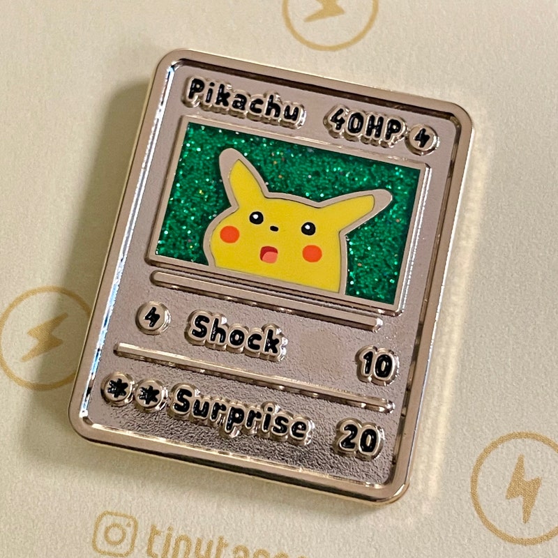 Pikachu Pin - Etsy