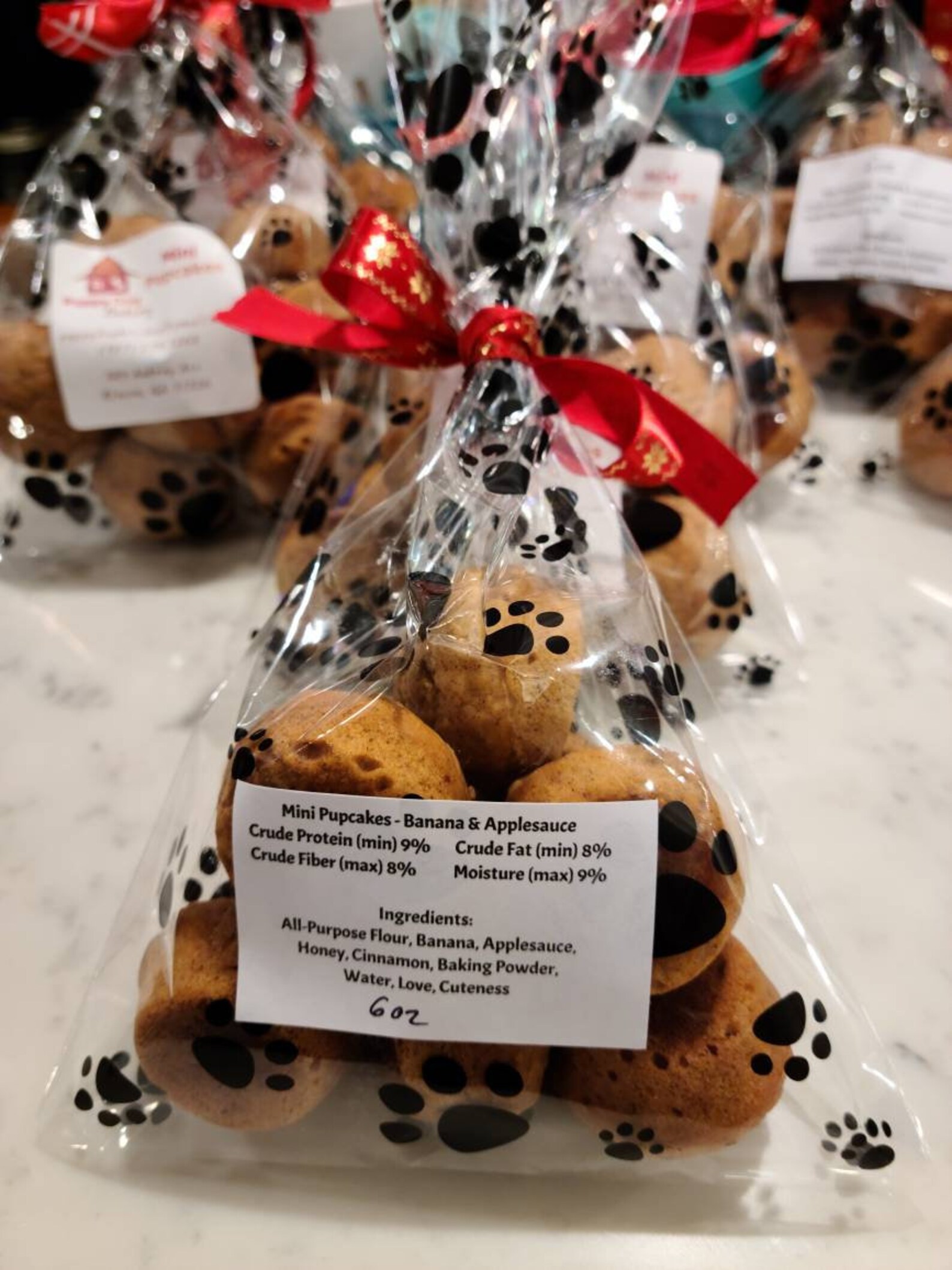 Mini Dog Muffins Organic Dog Treats Gourmet Dog Treats Dog Gift Gift ...