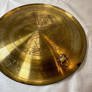 Handmade Egyptian Ancient Pyramids Sphinx Plate Hanging on the Wall ...