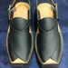 Black Peshawari Chappal, Leather Men Sandals, Gents Shoes, Handmade ...