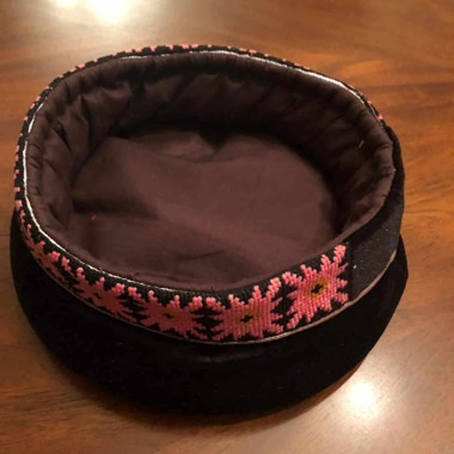 Velvet Cap Hat Hunza Headwear Women Handmade Winter Hat Warm - Etsy