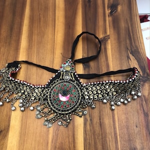 Vintage Headpiece Afghan Headpiece, Hair Jewelry, Headpiece Jewelry ...